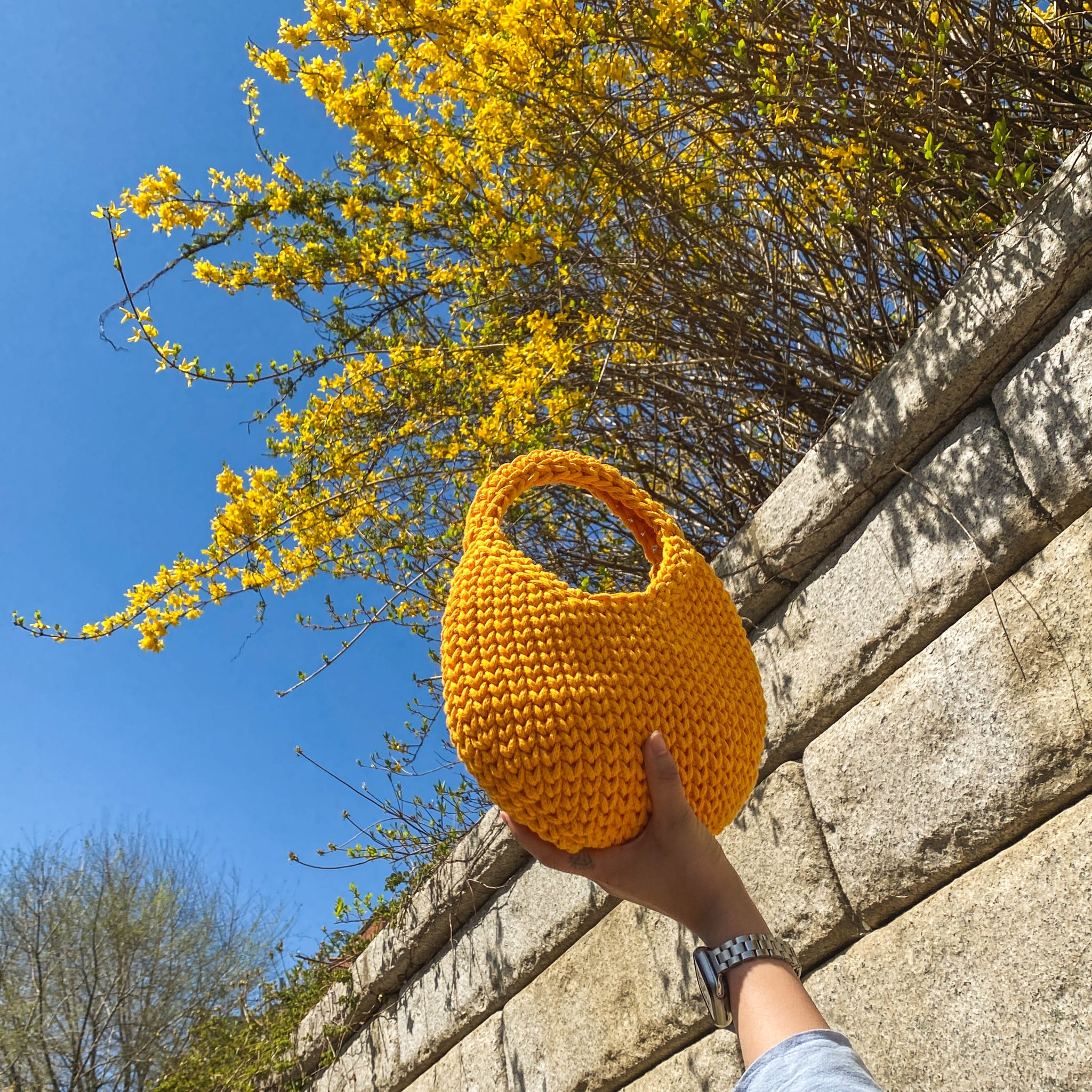 Emilli Egg Bag | Pattern ONLY – Yarn-a